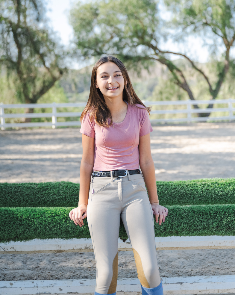 Short Sleeve Training Shirt - Cherry Blossom – Barn Babe Equestrian